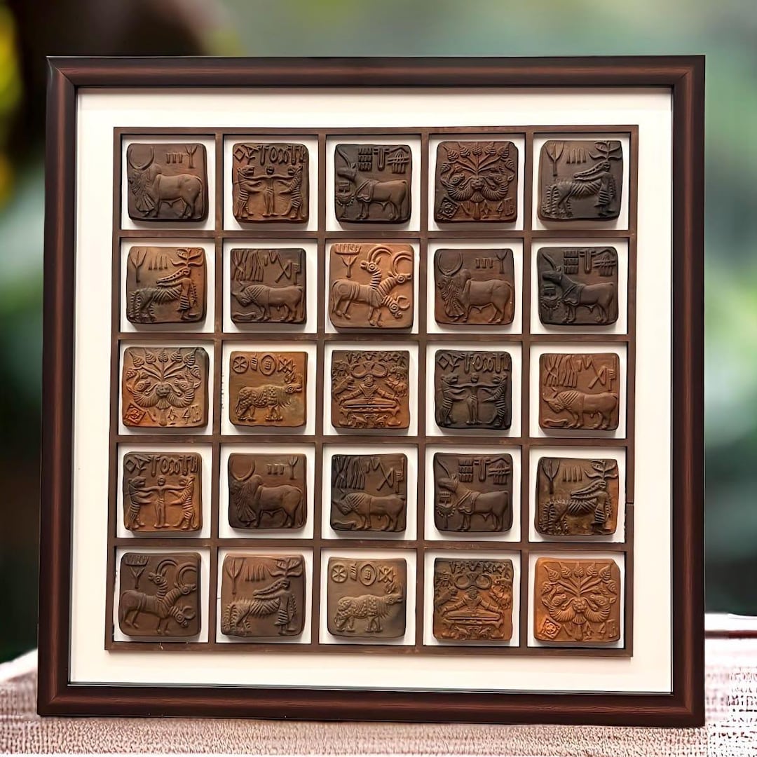 Terracotta Harappa Civilization Handcrafted | Terracotta Wall Art ...