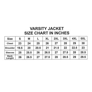 Varsity Letterman Jacket – Custom Embroidered Wool & Leather - Etsy