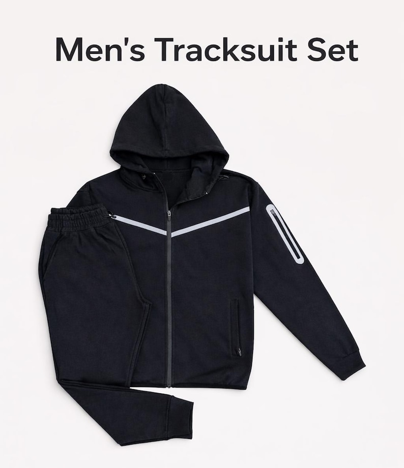 Men’s Tech Fleece Tracksuit | Winter Jogger Suit | Gym & Casual Wear ...