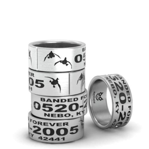 Duck Band Ring - Etsy