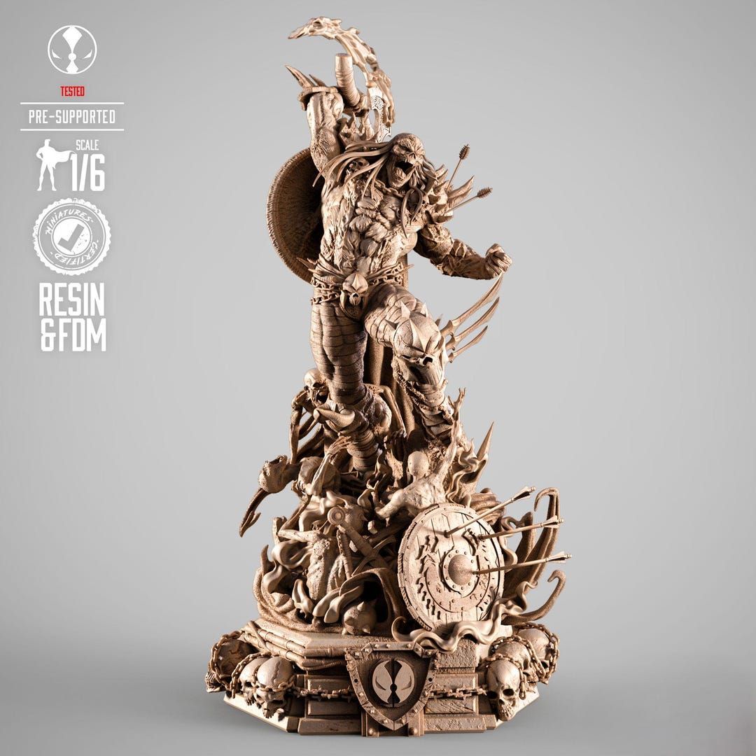 Dark Ages Spawn Comics STL File. - Etsy