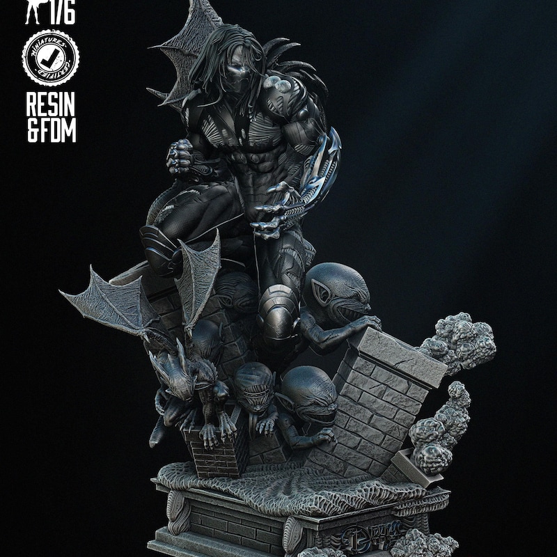 The Darkness Stl File - Etsy