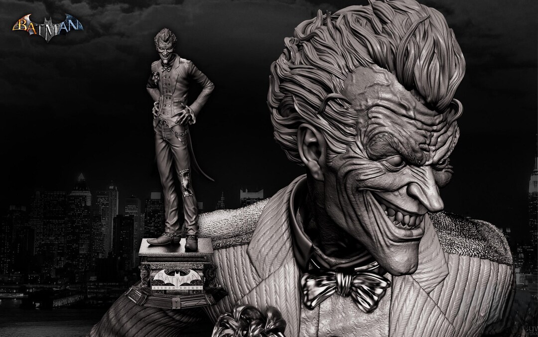 The Joker DC Comics STL File. - Etsy