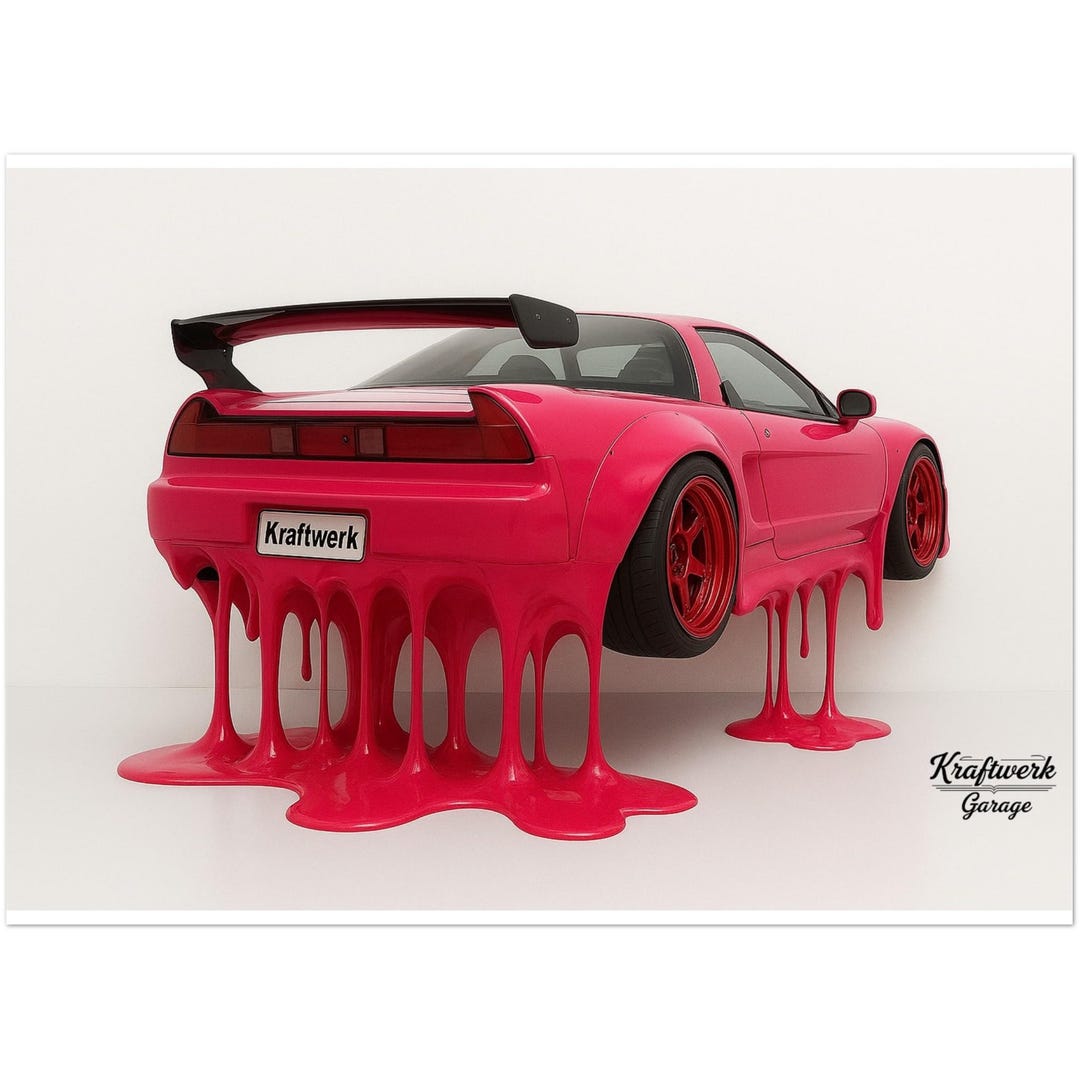 Honda NSX Widebody Candy Pink - Etsy