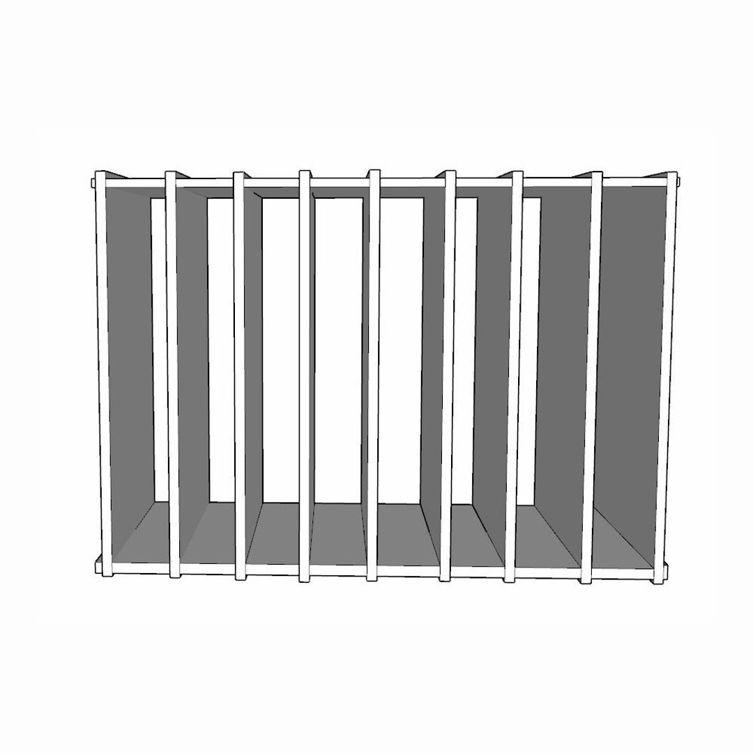 Kitchen Cabinet Deluxe Muffin Pan Storage Organizer, Cupcake Pan ...
