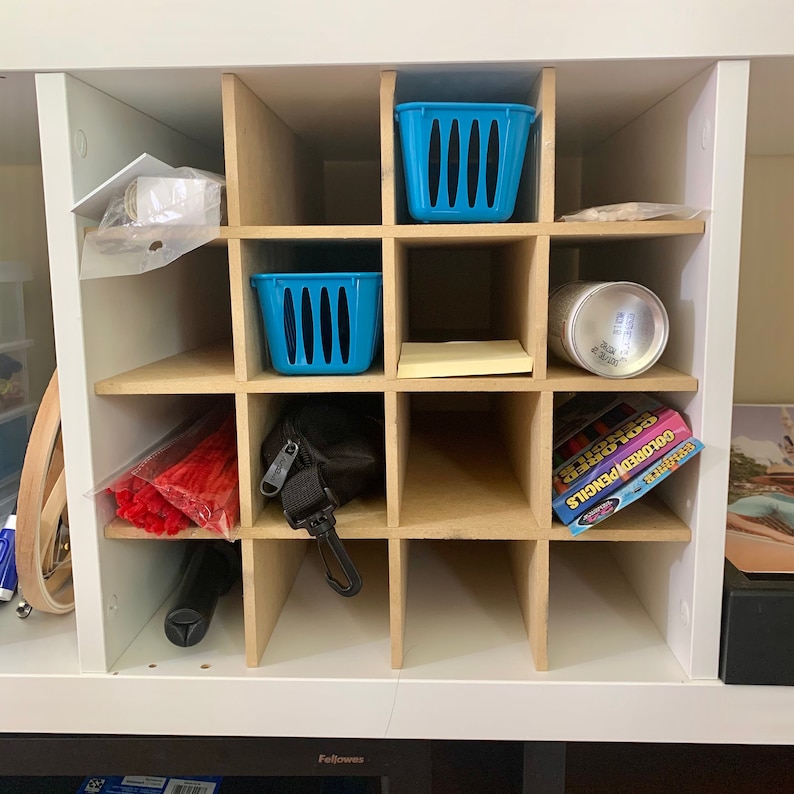 16 Cubby Cube Insert for Cube Storage Shelves Available - Etsy