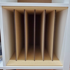 Vertical Divider Insert for Cube Shelving - Store Vinyl Records ...