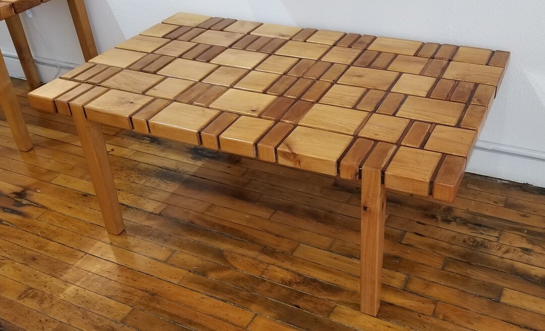 Brutal Butcher Block Mk2 Coffee Table - Etsy