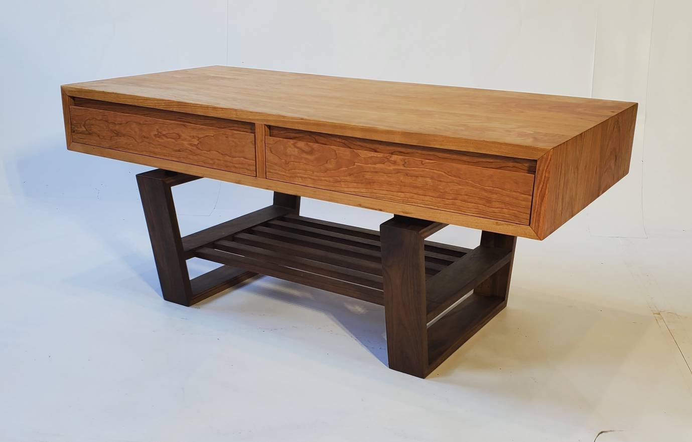 Mid Century Modern Styled Coffee Table or Bench With Drawers. - Etsy