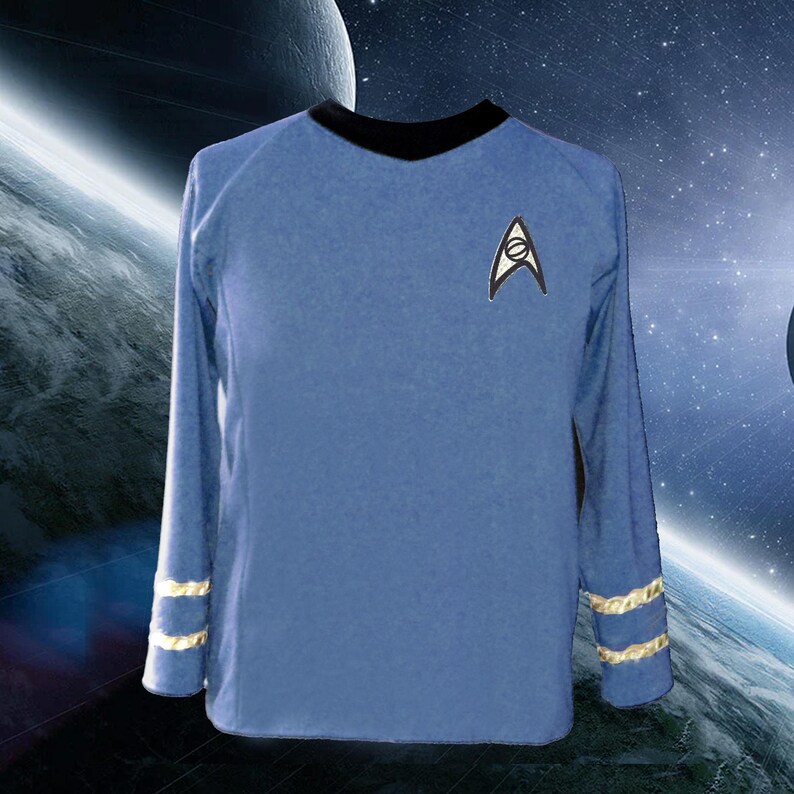Star Trek TOS Tunic- Custom Made to Measure - Etsy