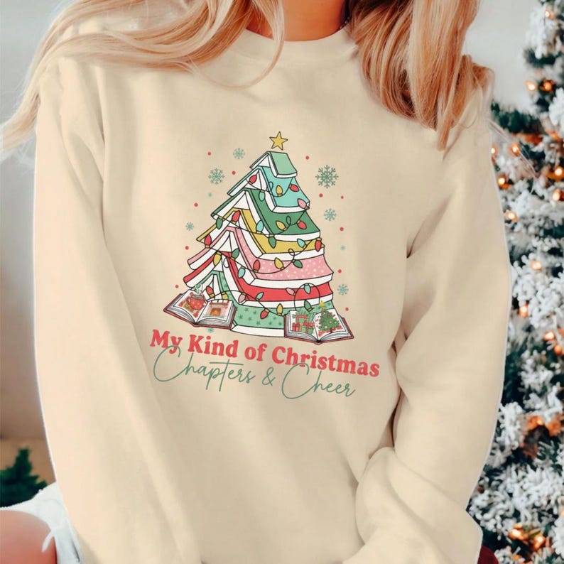 Christmas Book Stack PNG Bundle: Holiday Reading Designs (digital ...