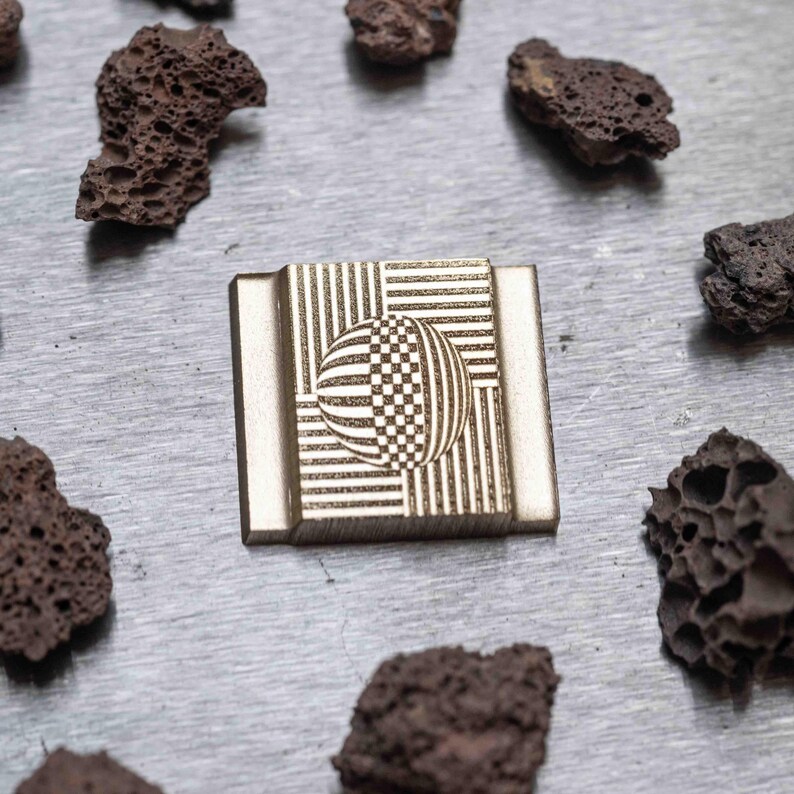 Handmade Brass Hot Shoe Cover — Vasarely Design — Photographer Gift ...