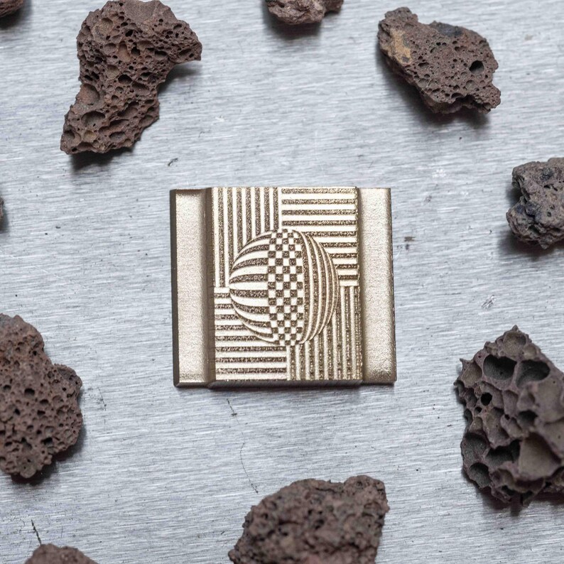 Handmade Brass Hot Shoe Cover — Vasarely Design — Photographer Gift ...