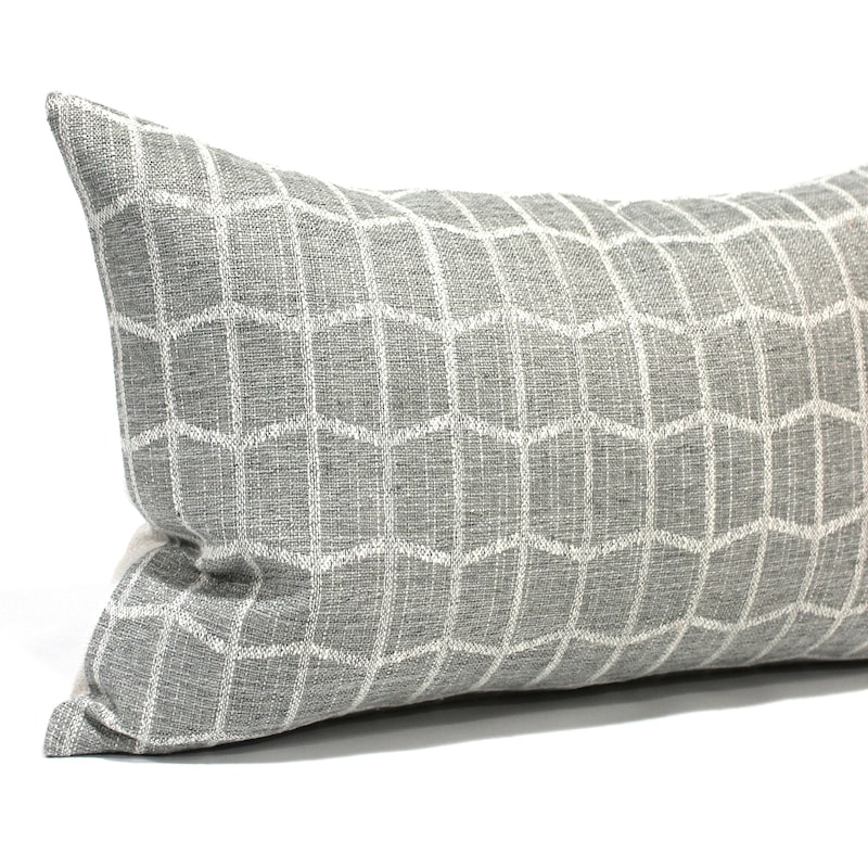 Geometric Lumbar Pillow - Etsy