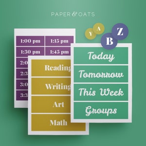 Classroom Decor Kit, Printable Classroom Decorations, Classroom ...