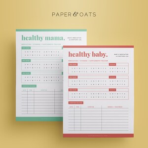 Newborn Planning Kit, Baby Planner, New Mom Planner, Baby Shower Gift ...