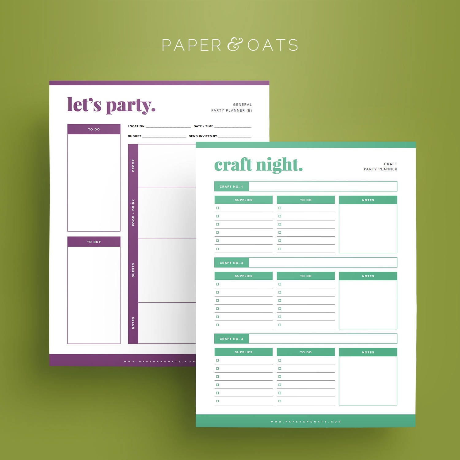 Party Planning Printable Gift Tracker PDF, Birthday Party Planner ...