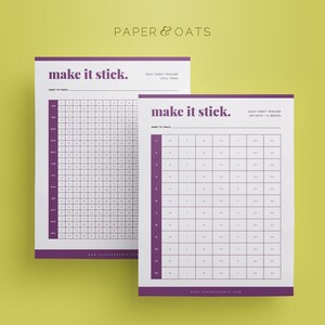 Goal Setting Planner 2024, Printable Habit Tracker Chart, Goal Setting ...