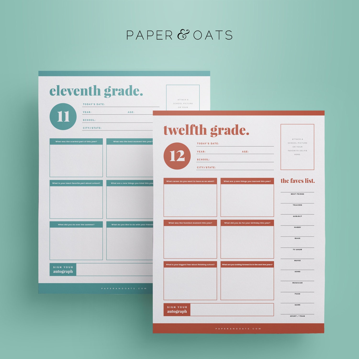 Mini Kids Keepsake Journal Printable Birthday Interview - Etsy