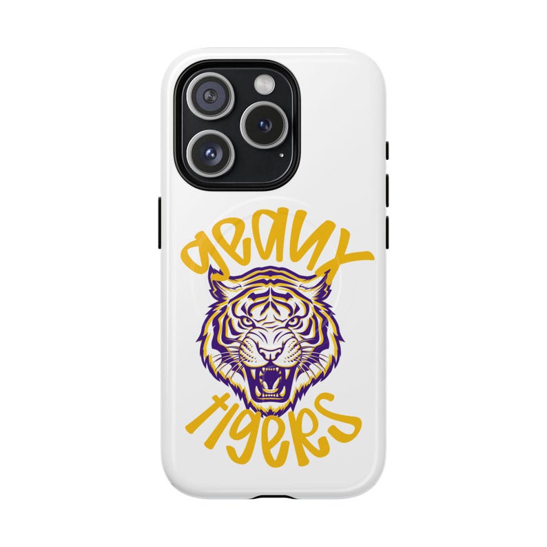LSU Tigers Magnetic Phone Case: Geaux Tigers Fan Gear - Etsy