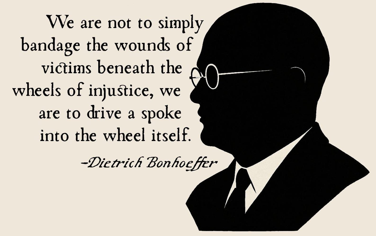 Dietrich Bonhoeffer Quote Printable | Christian Wall Art | “drive a ...