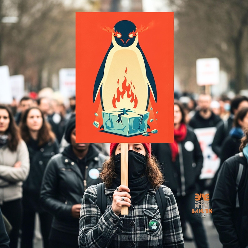 Anti ICE Protest Poster Printable, Immigration Activism Art, Political ...