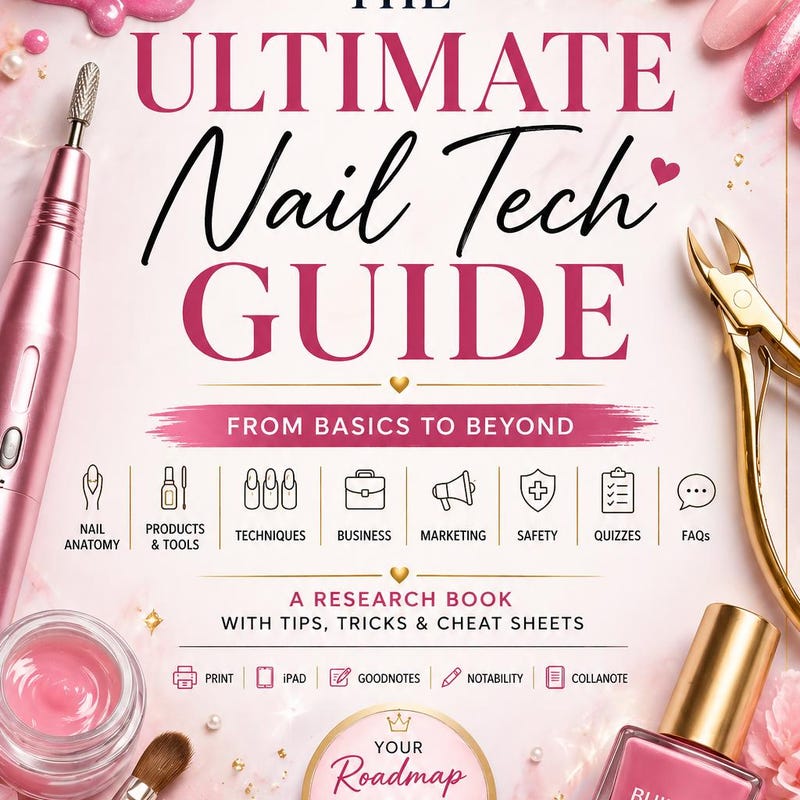 Nail Tech Anatomy - Etsy