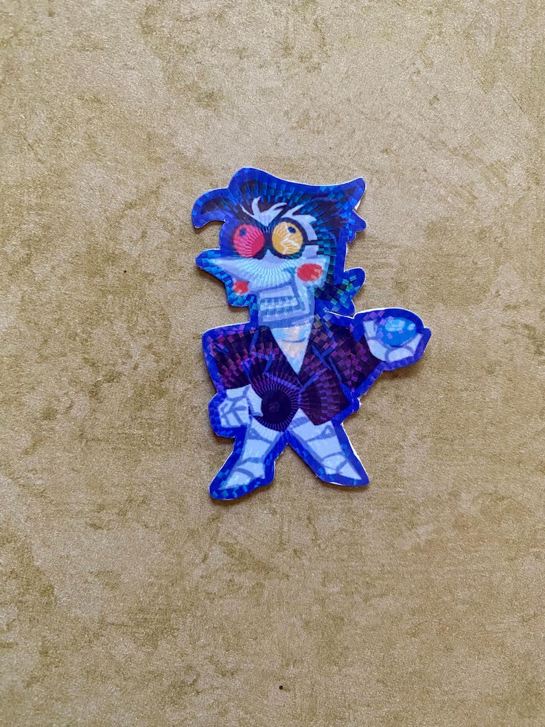 Deltarune Tiny Spamton & Tenna Stickers - Etsy