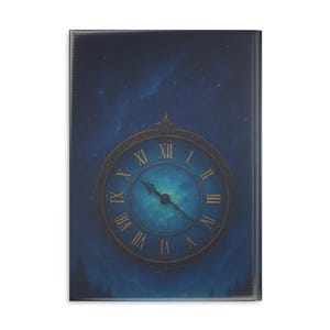 Fantasy Book Cover | Whispers of Time | Mystical Cosmic Clock, Stars ...