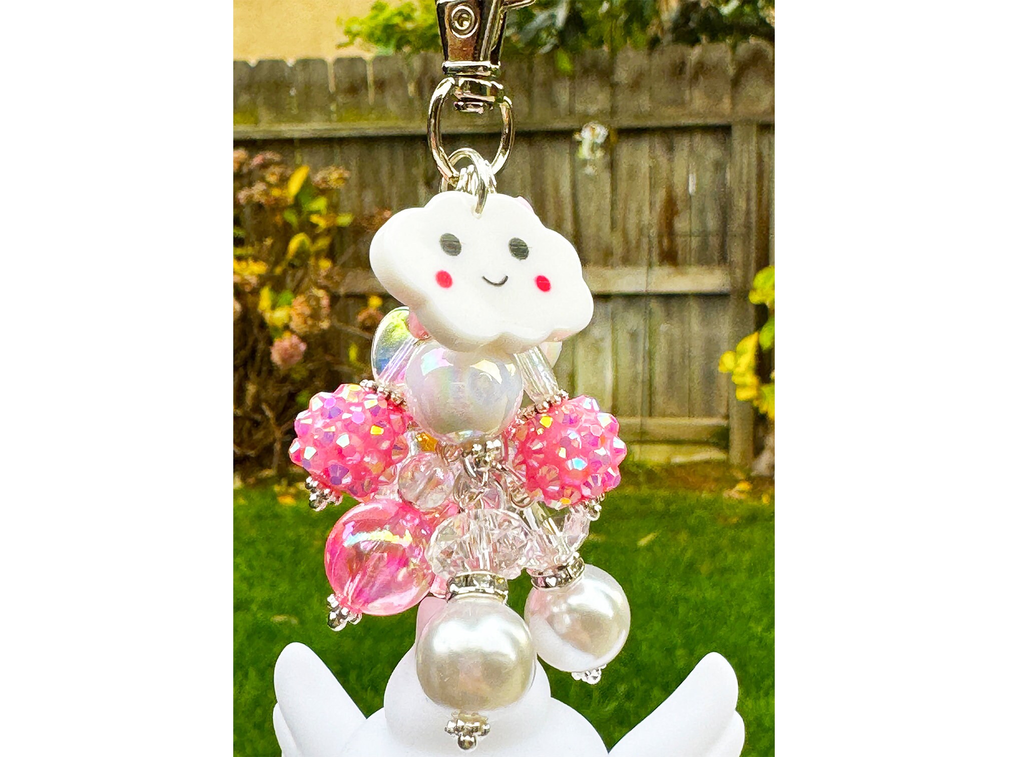 Kawaii White Poop Turd Angel Squeaker Keychain Bag Purse Charm - Etsy