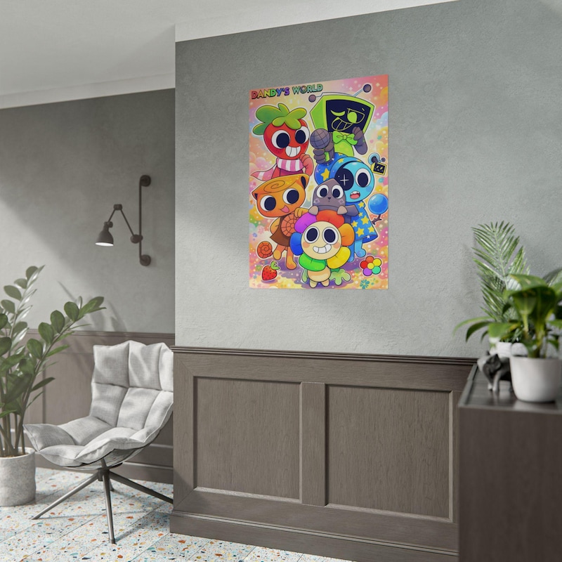 Dandy's World Vee Poster - Etsy