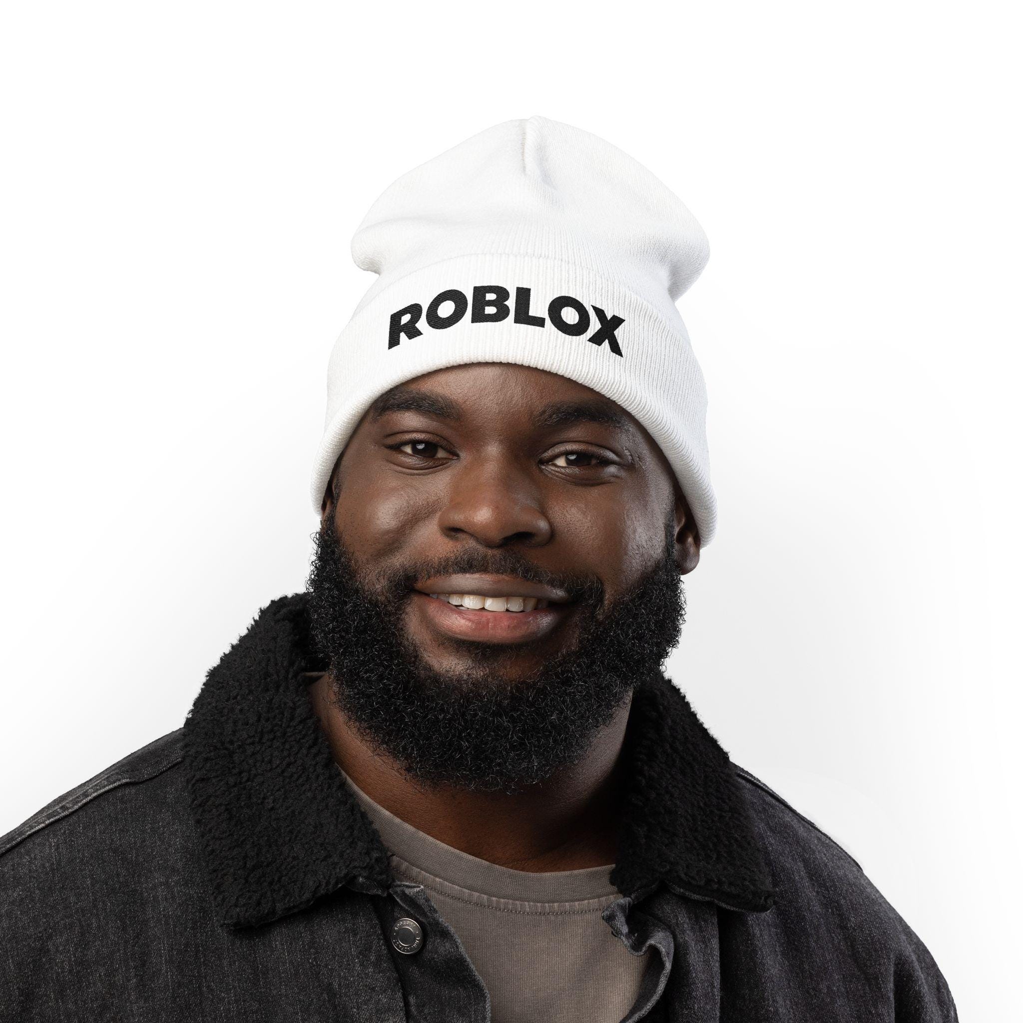 Roblox Inspired Gamers, Elliot, Roblox Game, Embroidered Knit Beanie ...