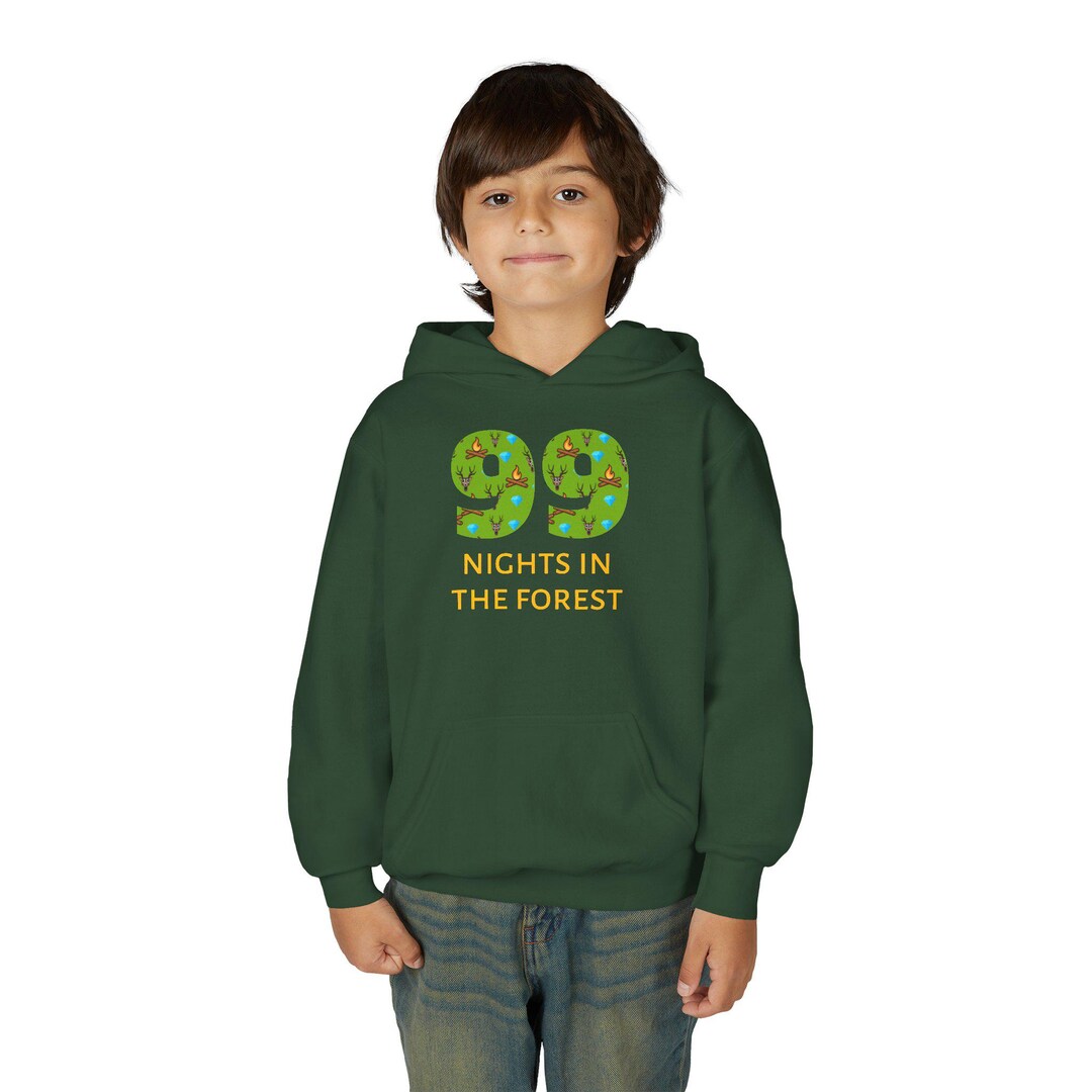 99 Nights in the Forest Inspired Deer, Diamon, Roblox Game, Hoodie for ...
