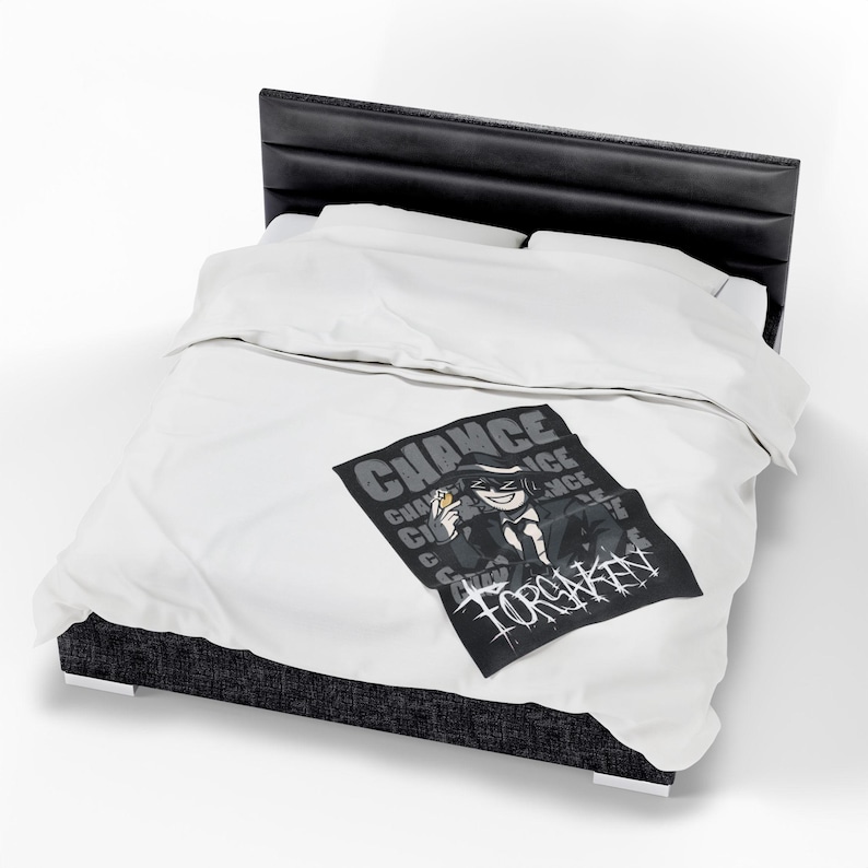 Chance Inspired Forsaken, Skin Roblox Game, Velveteen Plush Blanket ...