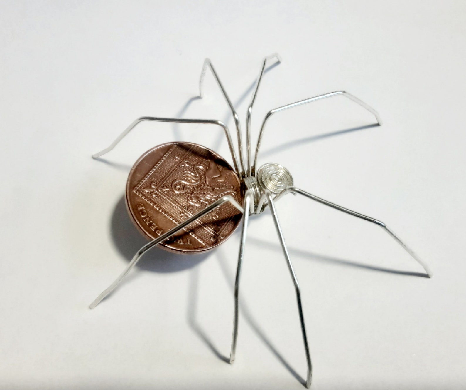 UK Money Spider Wall Sculpture, Shelf Ornament or Plant Decoration - Etsy