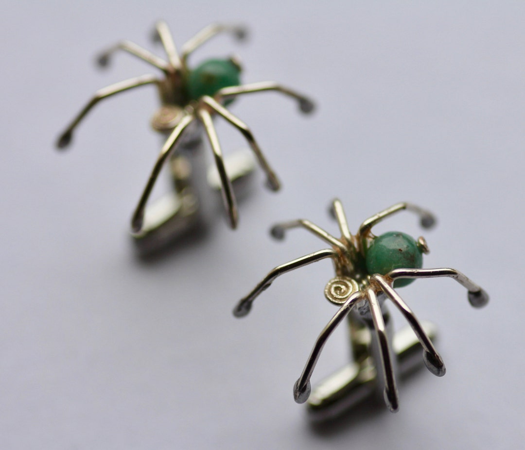 Spider Cufflinks, Eye Catching and Unusual: for People That Think ...