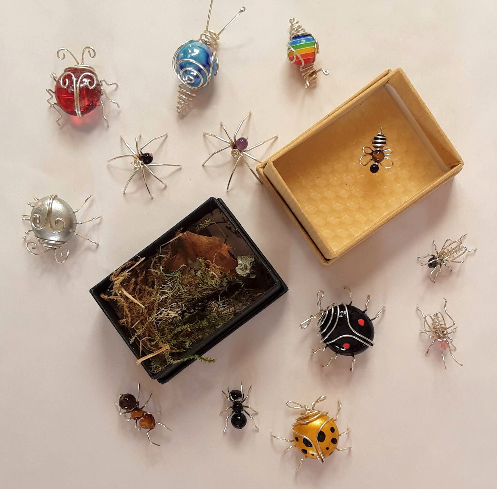 Tiny Scorpion in a Box Miniature Gift - Etsy