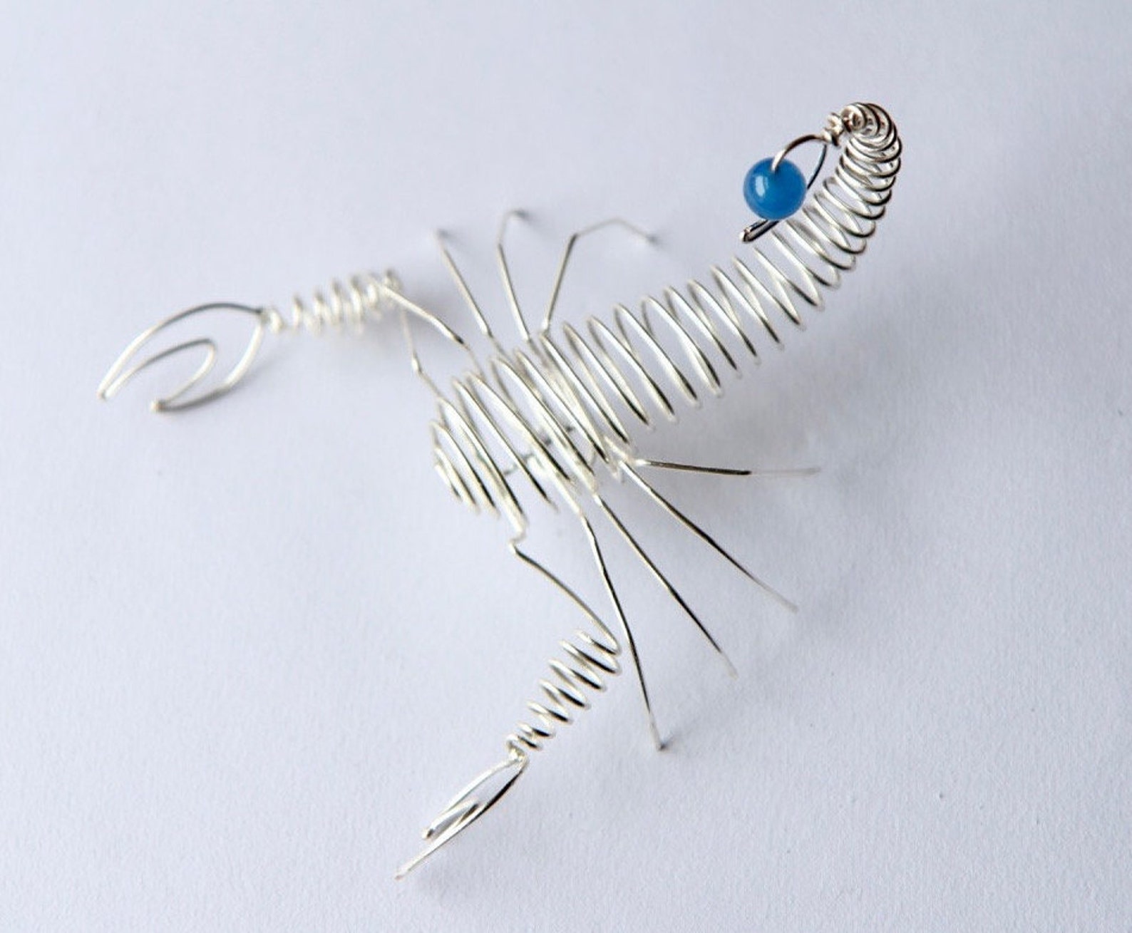 Large Wire Scorpion to Hang on Wall Sit on Mantlepiece or - Etsy