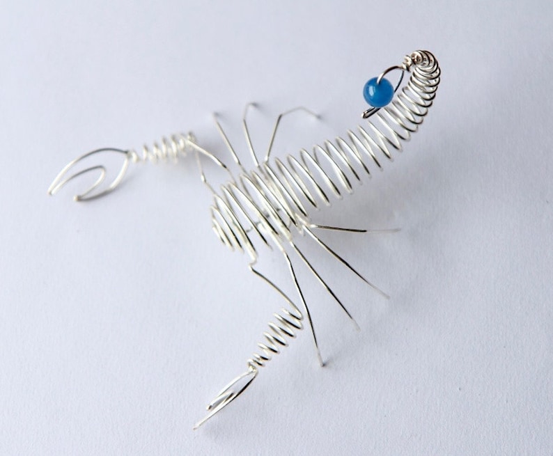 Large Wire Scorpion to Hang on Wall Sit on Mantlepiece or - Etsy