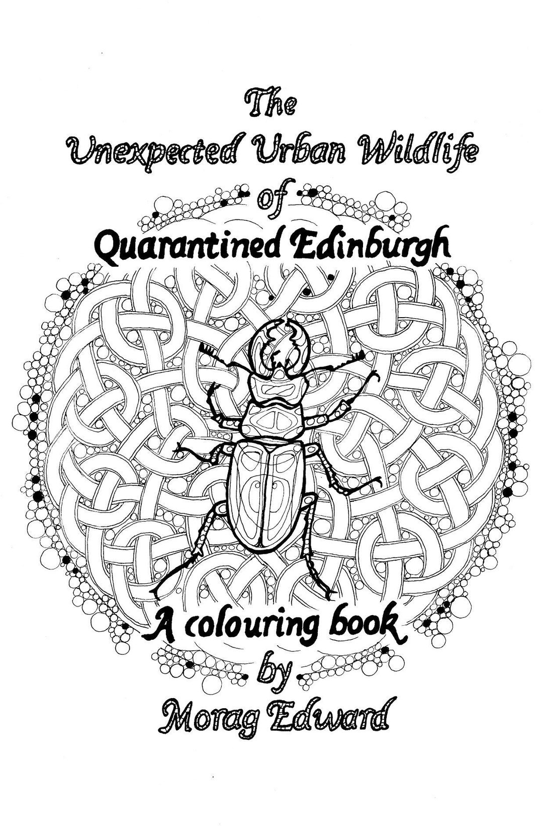 Wildlife Colouring Book of the Unexpected Urban Wildlife of Quarantined ...