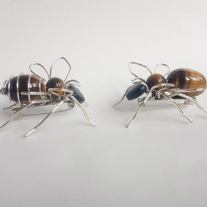 Large Bee Brooch, Striking Statement Jewellery Made From Gemstones - Etsy