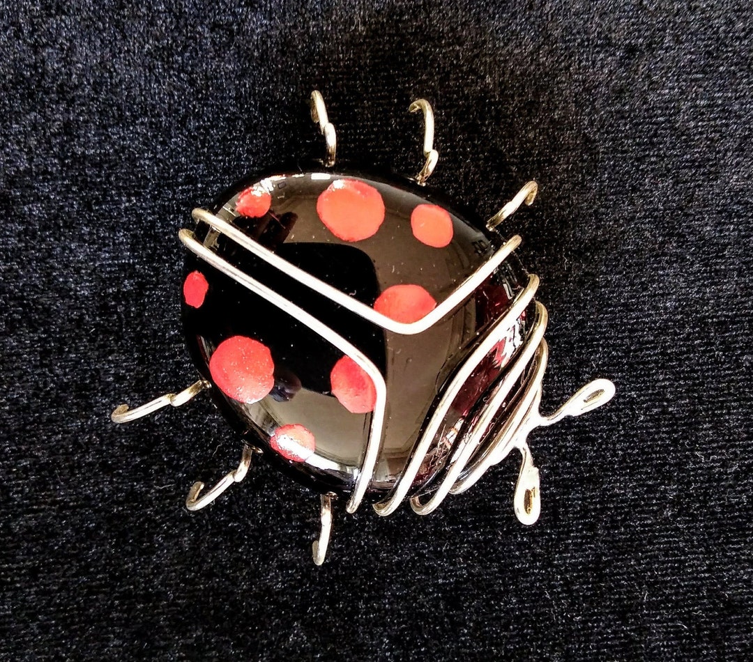 Ladybird Brooch, Huge, Striking Statement Piece, Various Colours ...