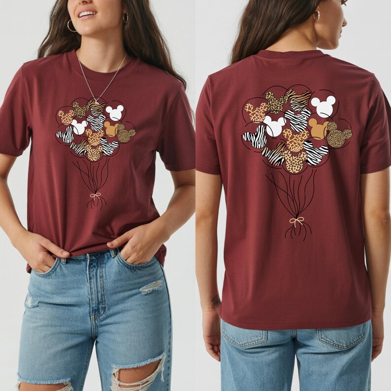 Disney Safari DTF Transfer: Mickey and Friends on Trip Ready to Press ...