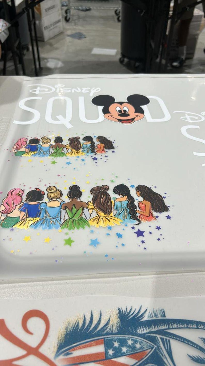 Disney Valentine Love DTF Transfer: Mickey&friends Heat Press Retro ...