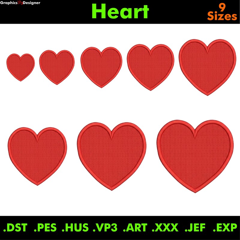 Mini Hearts - Etsy