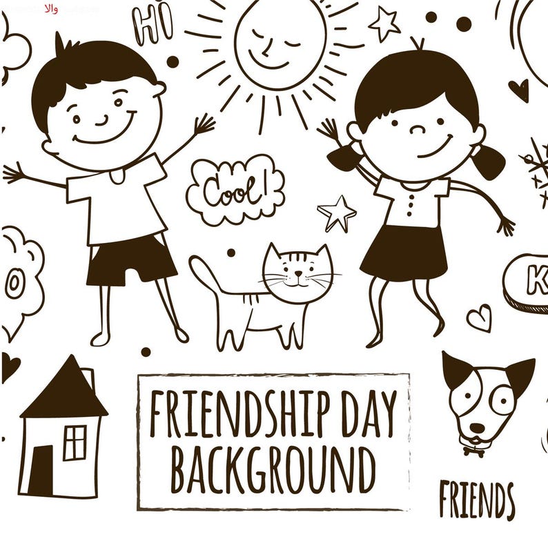 Doodle Bundle, DOODLES Lineart Elements Bundle, Doodles Png Clip Art ...