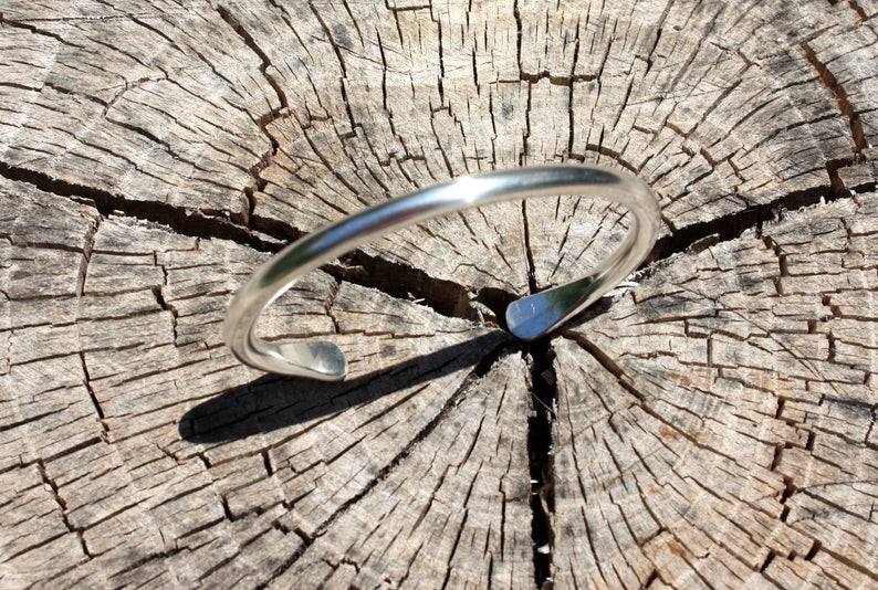 Fine Silver Torc Bracelet Silver Cuff Bracelet Viking Torc | Etsy