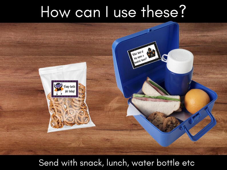 Halloween Lunchbox Notes for Kids | Printable Lunchbox Jokes & Puns ...