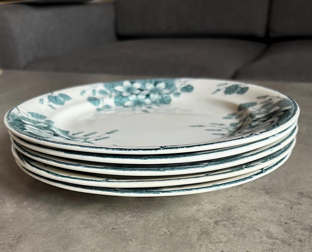 Vintage Rörstrand “emmy” Dinner Plates, Scandinavian Floral ...