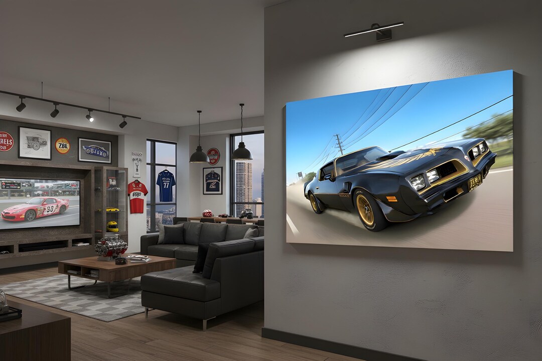 Bandit Trans Am | Muscle Art | Classic Film Car Wall Decor | 16K Ultra ...